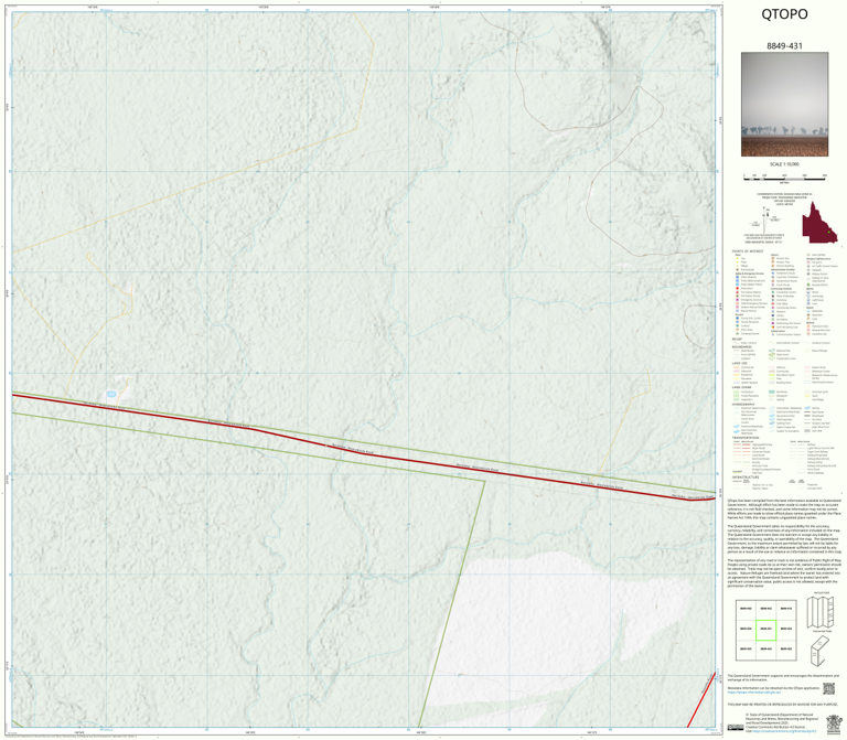 Dawson Range (8849-431) Map by Department of Natural Resources and ...