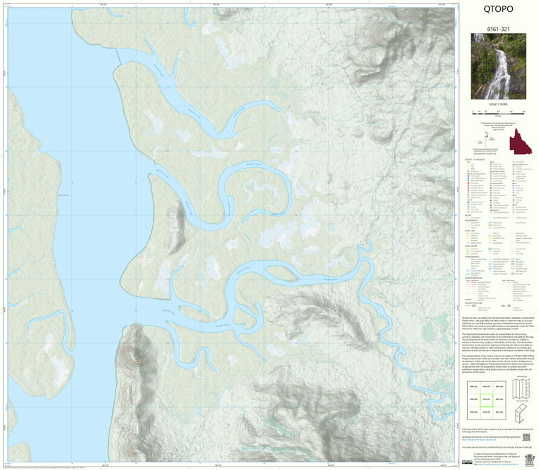 Deluge Inlet (8161-321) Map by Department of Natural Resources and ...