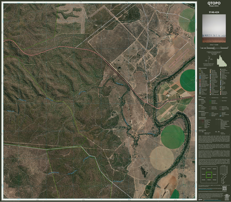 Derri Derra (9146-424i) Map by Department of Natural Resources and ...