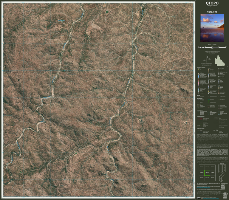 Diggings Creek (7660-221i) Map by Department of Natural Resources and ...
