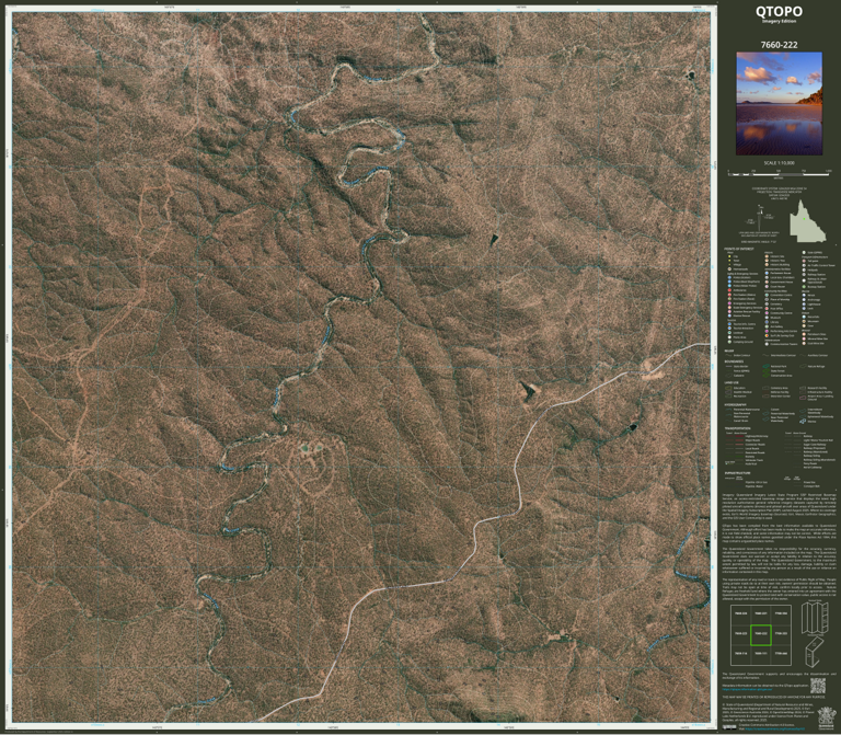 Diggings Creek (7660-222i) Map by Department of Natural Resources and ...