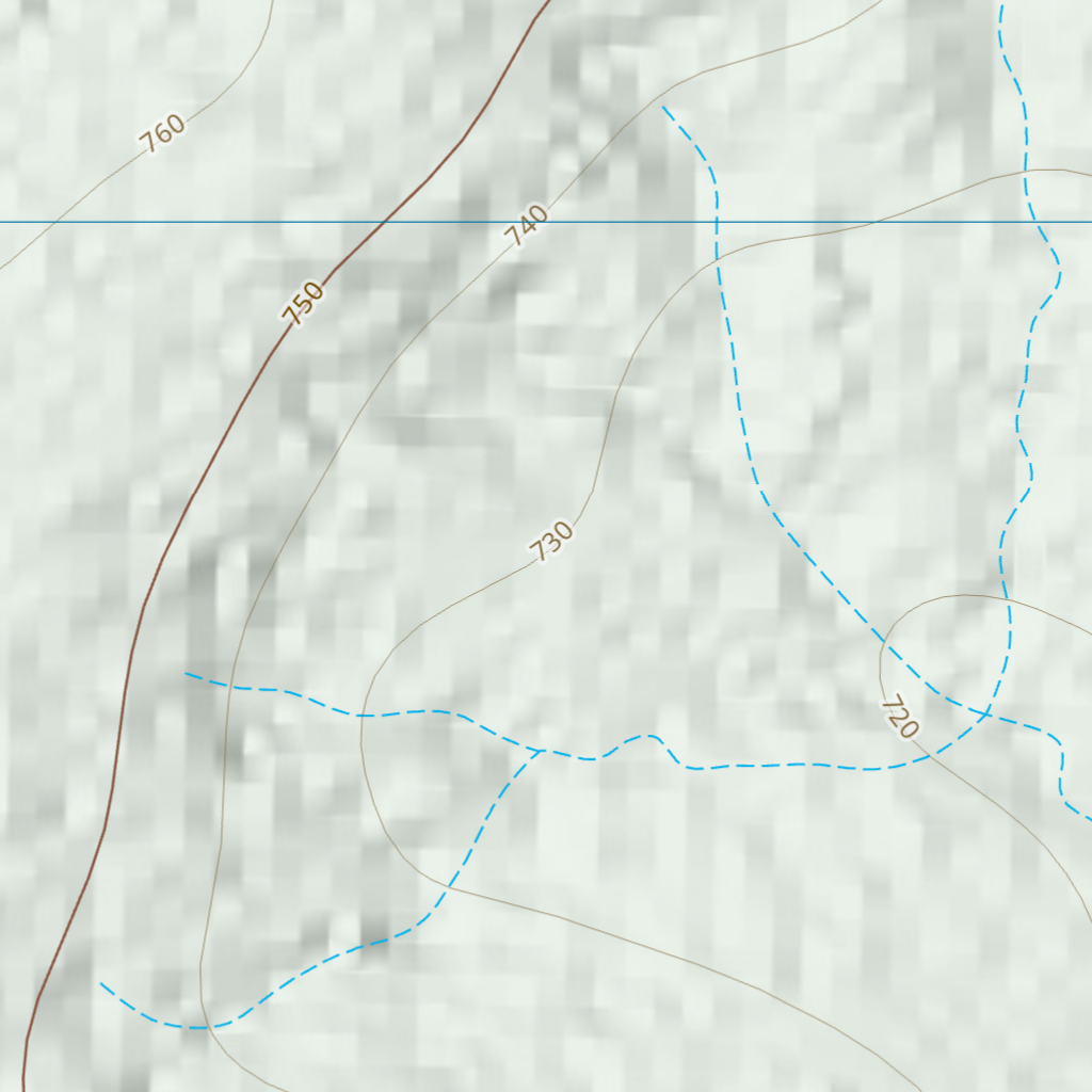 Diggings Creek (7660-242) Map by Department of Natural Resources and ...