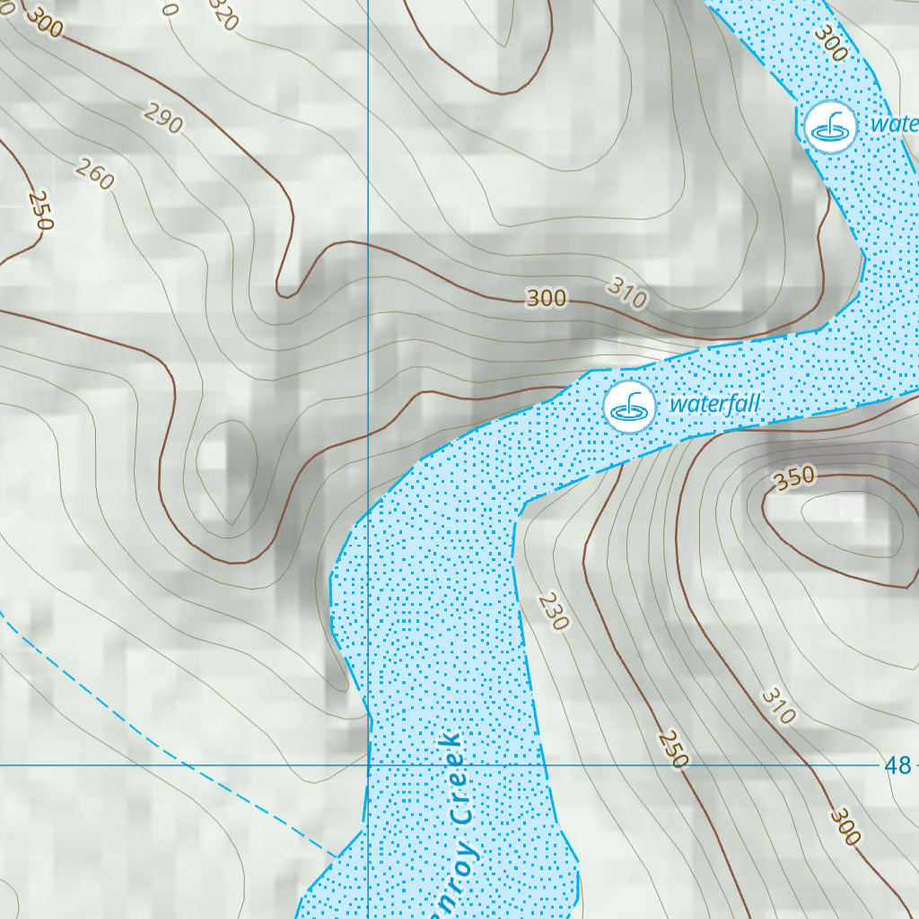 Dozer Creek (8357-313) Map by Department of Natural Resources and Mines ...