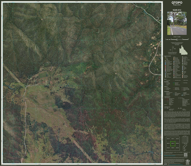 Dromedary Mountain (9249-312i) Map by Department of Natural Resources ...