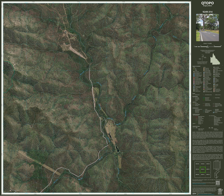 Dromedary Mountain (9249-314i) Map by Department of Natural Resources ...
