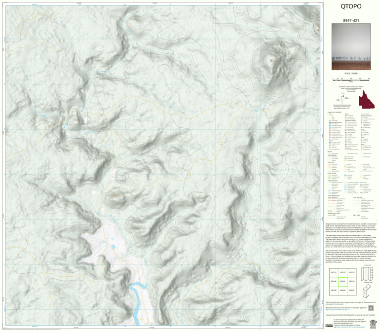 Eden (8547-421) Map by Department of Natural Resources and Mines ...