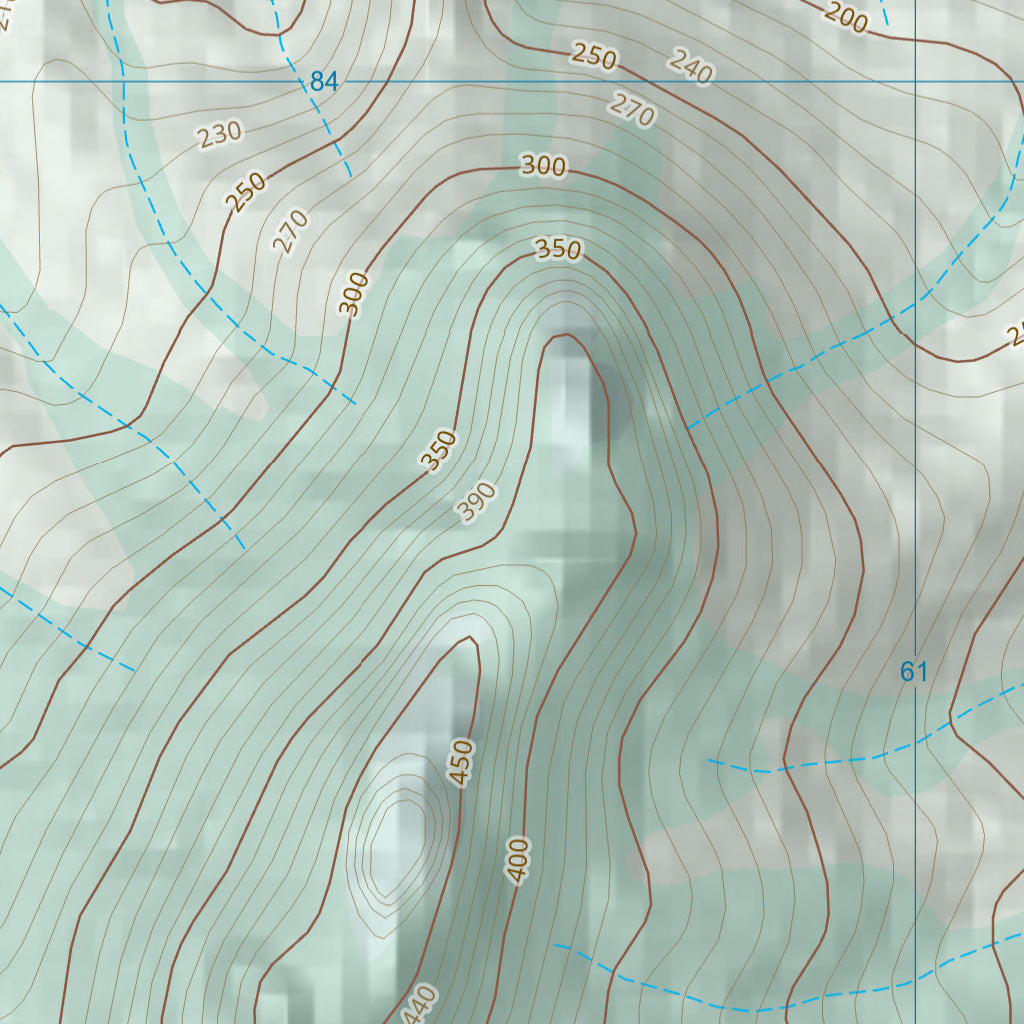 Edinburgh Castle (8457-441) Map by Department of Natural Resources and ...