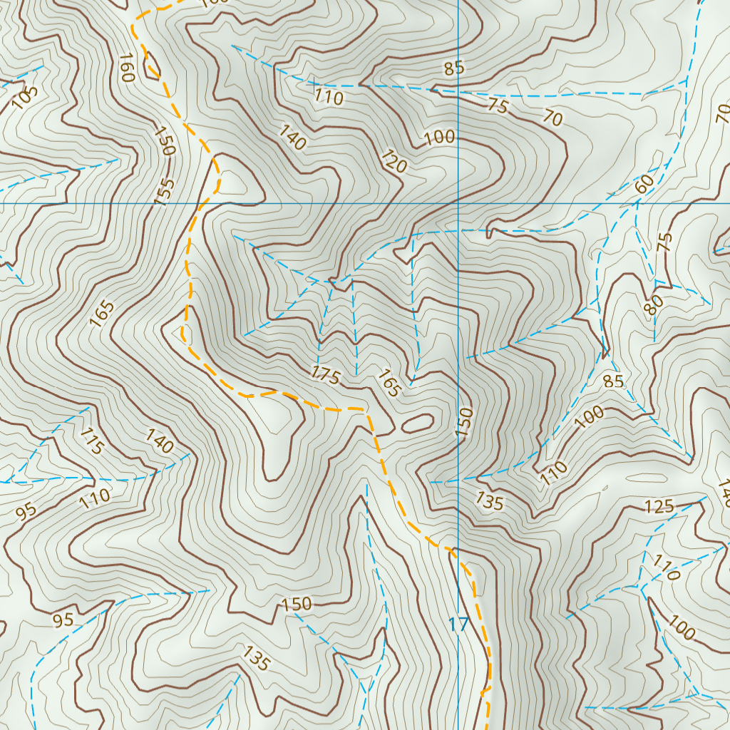 Elizabeth Peak (9150-322) Map by Department of Natural Resources and ...