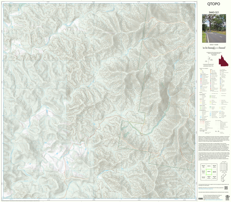 Fernvale (9443-321) Map by Department of Natural Resources and Mines ...