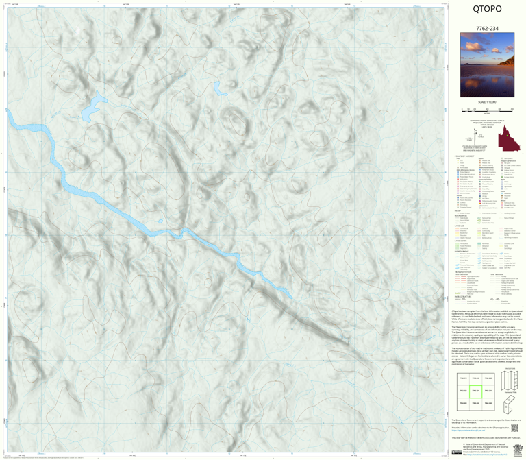 Fifteen Mile Range (7762-234) Map by Department of Natural Resources ...