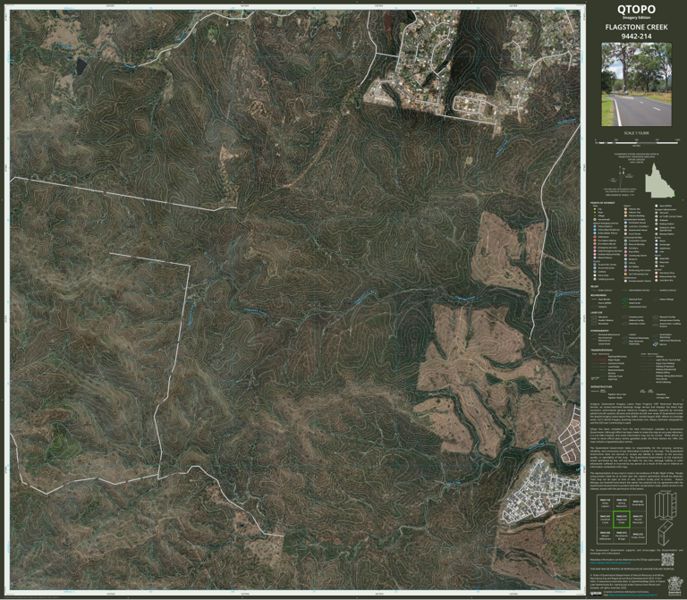 FLAGSTONE CREEK (9442-214i) Map by Department of Natural Resources and ...