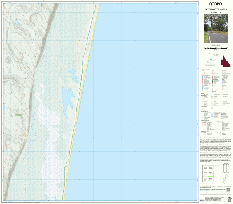 Freshwater Creek (9542-121) Map by Department of Natural Resources and ...