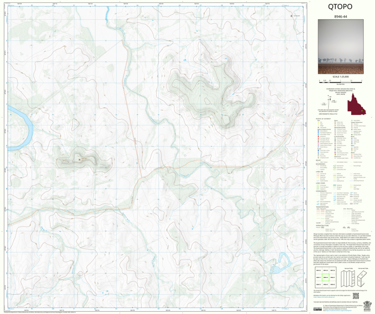 Glebe Mountain (8946-44) Map by Department of Natural Resources and ...