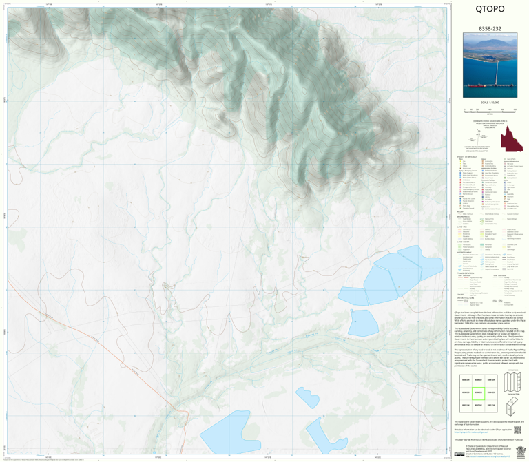 Gregory Ranges (8358-232) Map by Department of Natural Resources and ...