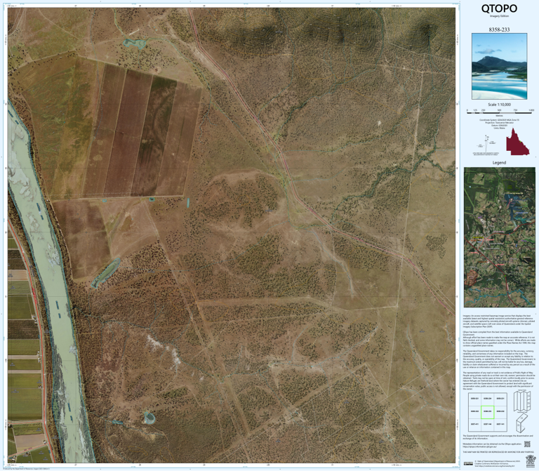Gregory Ranges (8358-233i) Map by Department of Natural Resources and ...