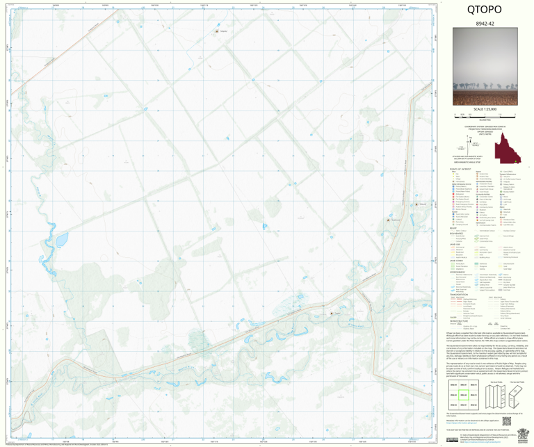 Haran (8942-42) Map by Department of Natural Resources and Mines ...