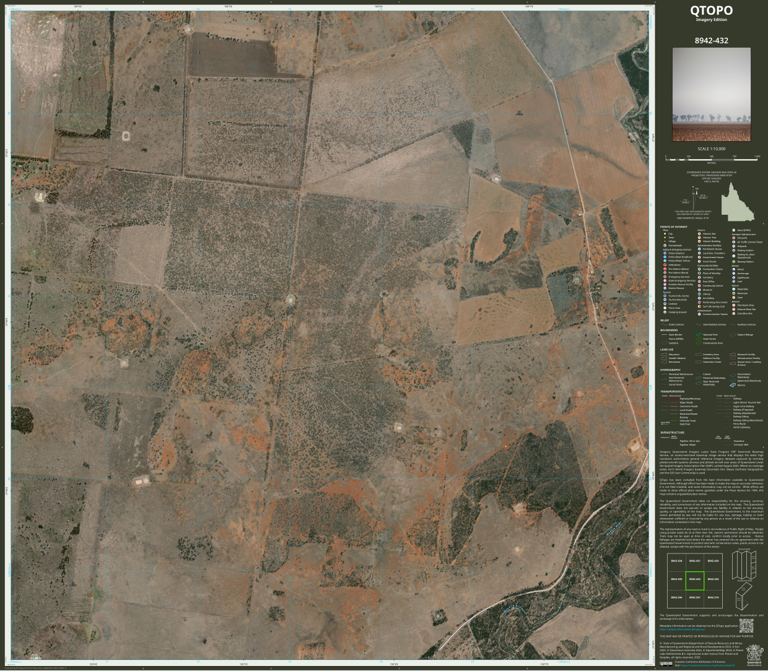Haran (8942-432i) Map by Department of Natural Resources and Mines ...