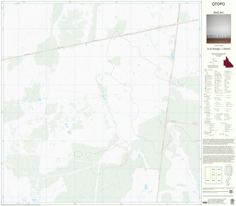 Haran (8942-441) Map by Department of Natural Resources and Mines ...