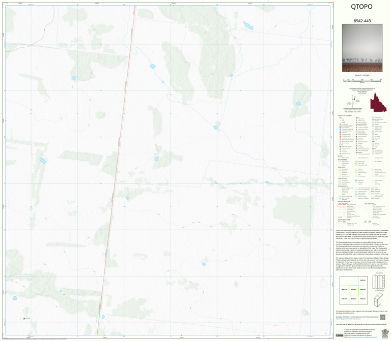 Haran (8942-443) Map by Department of Natural Resources and Mines ...