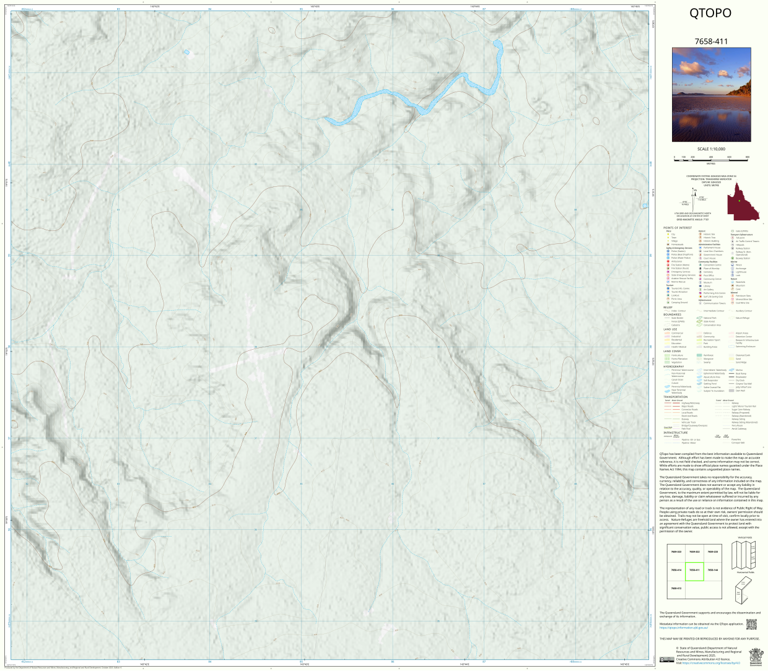 Heath (7658-411) Map by Department of Natural Resources and Mines ...