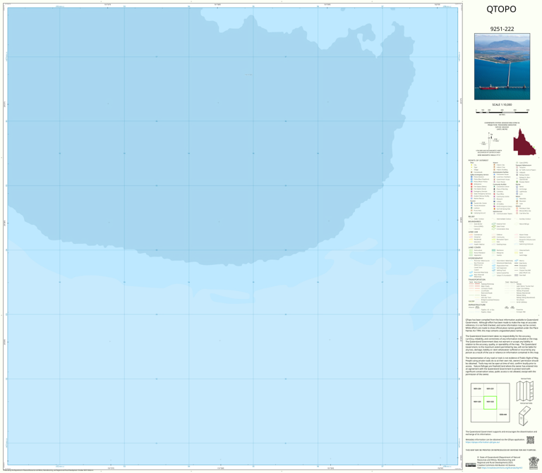 Heron Island (9251-222) Map by Department of Natural Resources and ...