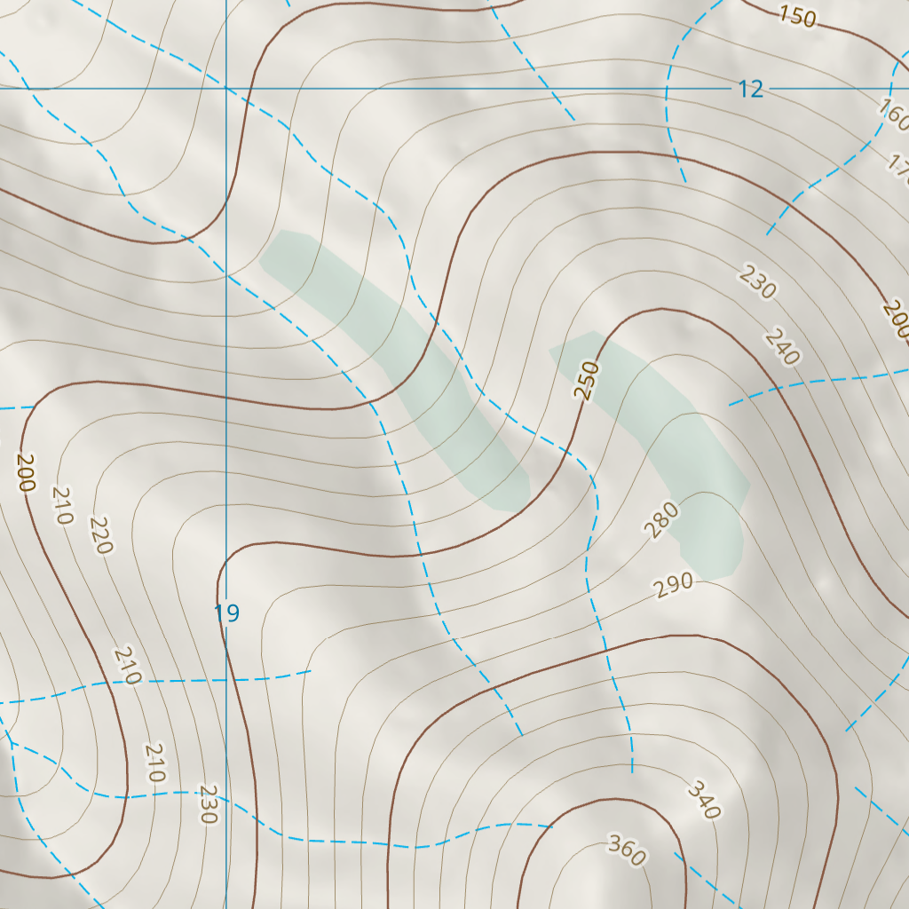 Huttonvale (8953-233) Map by Department of Natural Resources and Mines ...