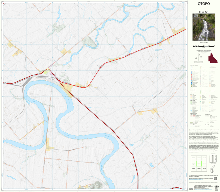 Ingham (8160-421) Map by Department of Natural Resources and Mines ...