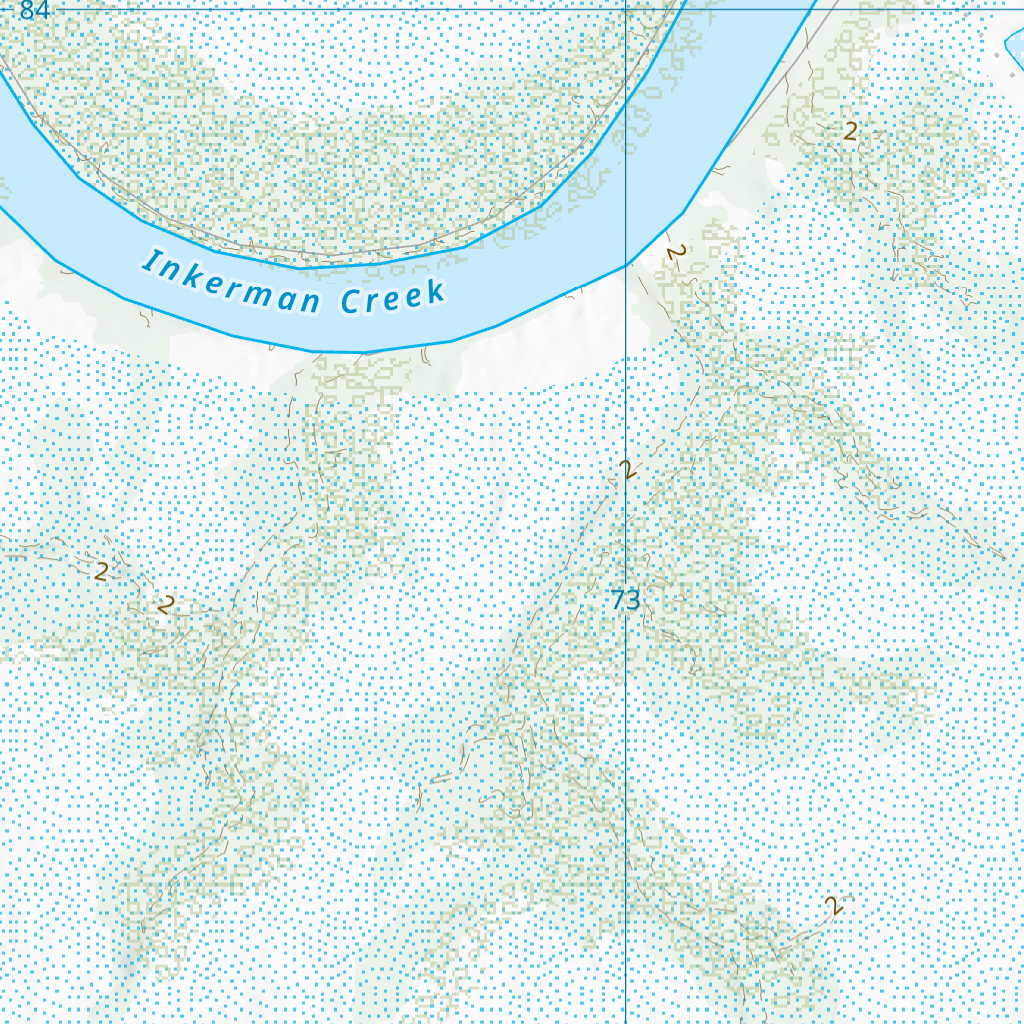 Inkerman Creek (9050-134) Map by Department of Natural Resources and ...