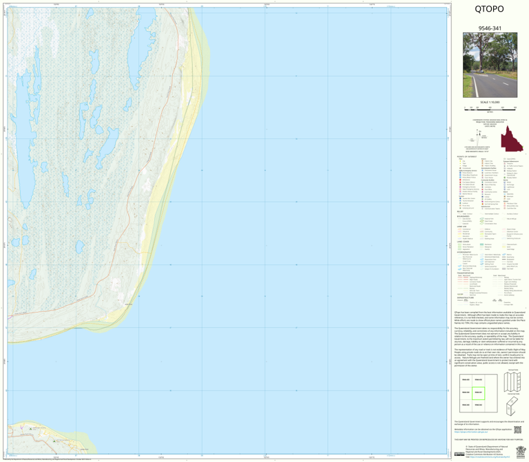 Inskip Point (9546-341) Map by Department of Natural Resources and ...