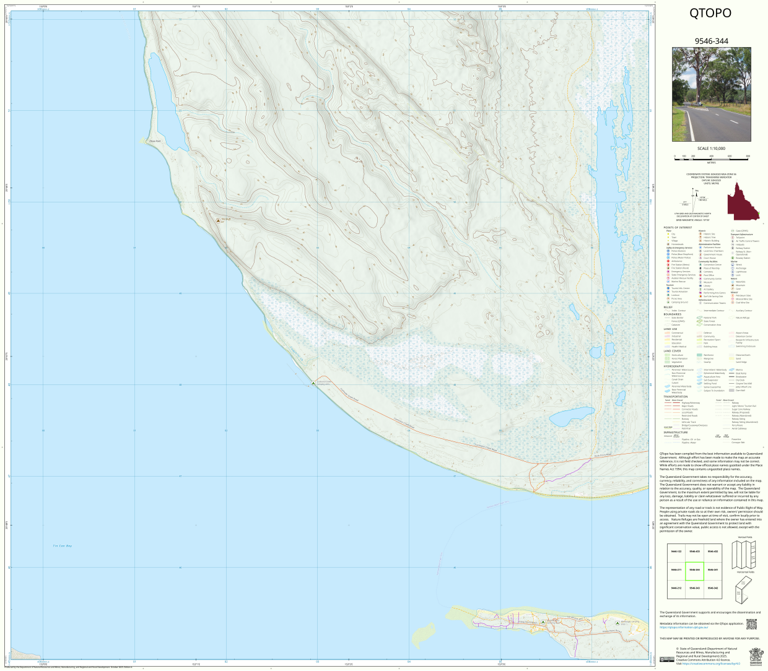 Inskip Point (9546-344) Map by Department of Natural Resources and ...