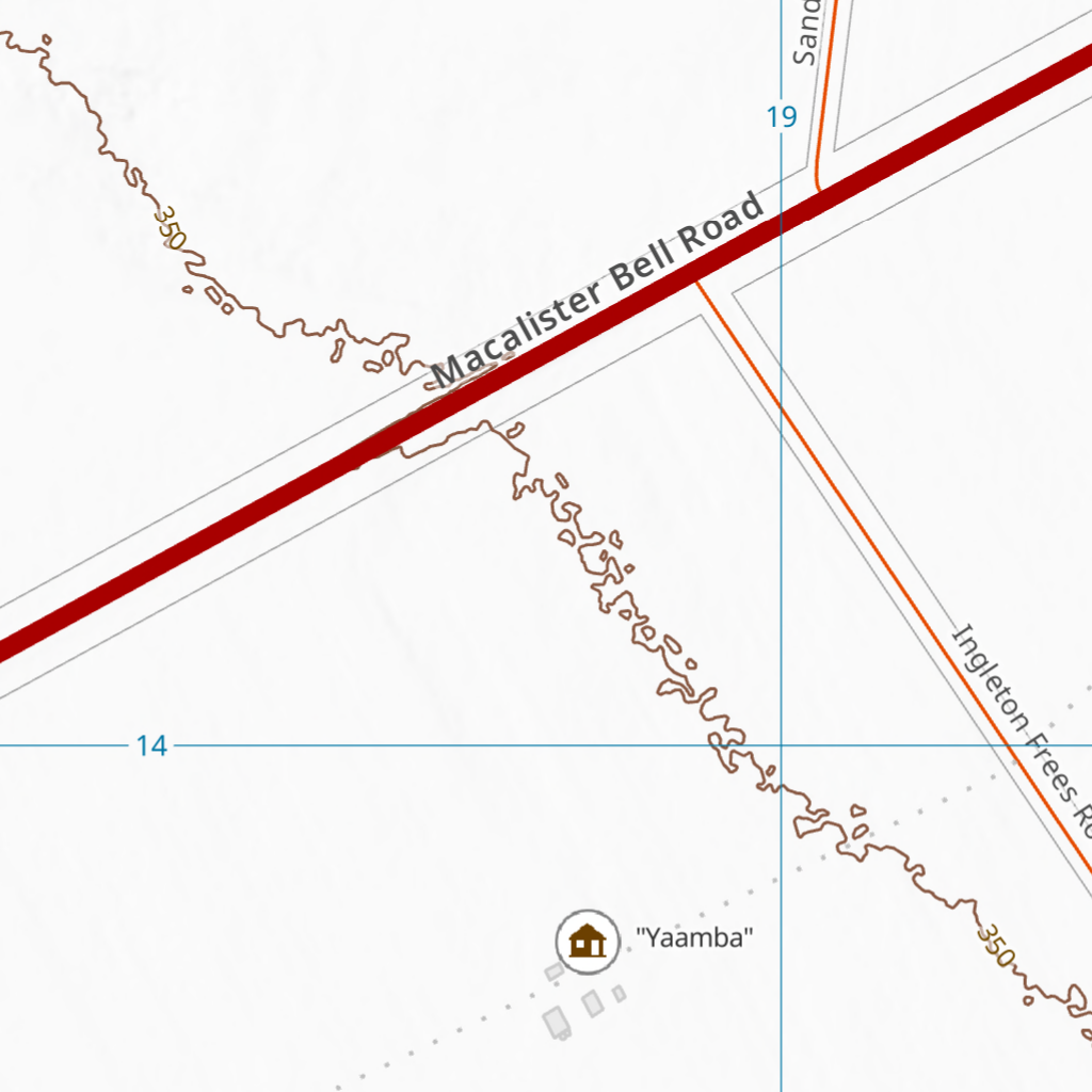 Jimbour (9144-323) Map by Department of Natural Resources and Mines ...