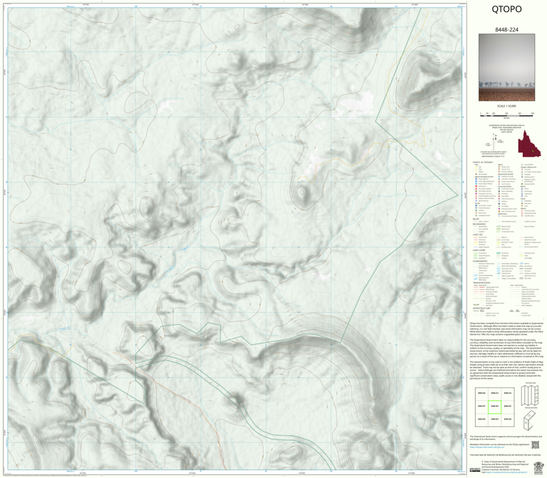 Junction Hill (8448-224) Map by Department of Natural Resources and ...