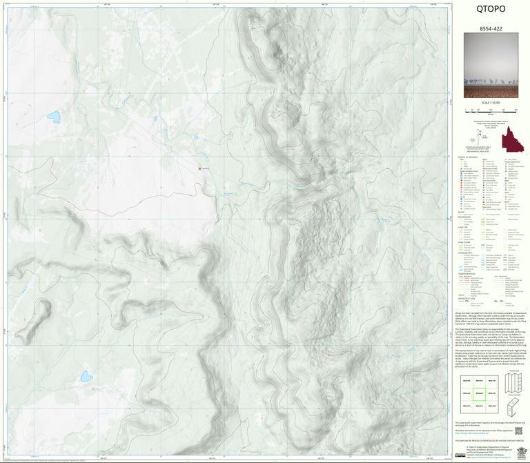 Kerlong Range (8554-422) Map by Department of Natural Resources and ...