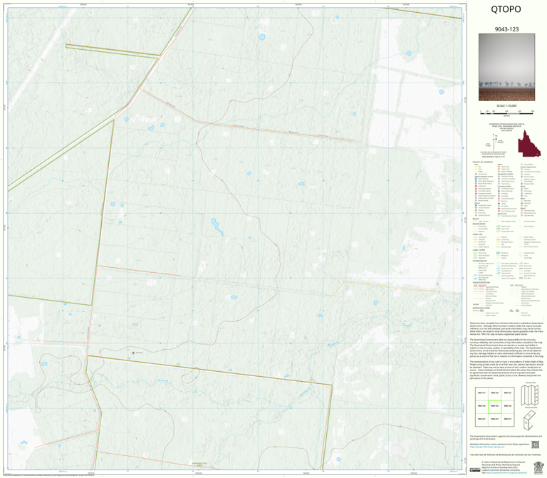 Kogan (9043-123) Map by Department of Natural Resources and Mines ...