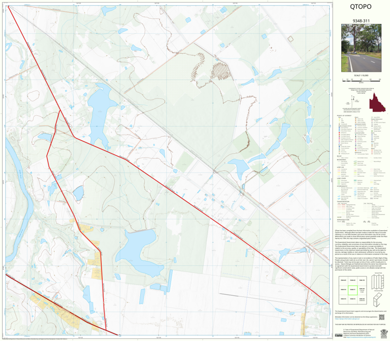 Kolan (9348-311) Map by Department of Natural Resources and Mines ...