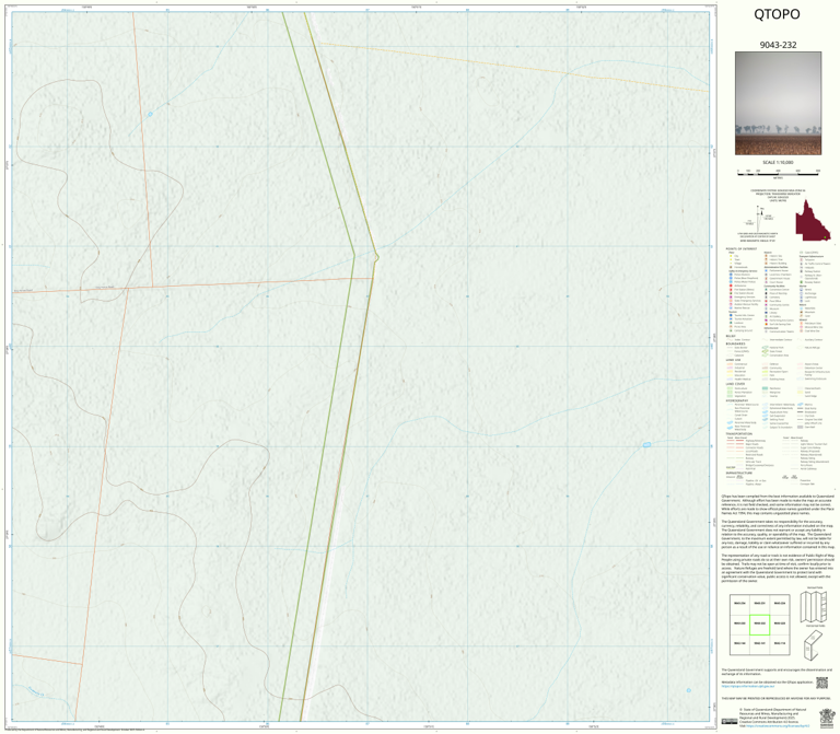 Kumbarilla (9043-232) Map by Department of Natural Resources and Mines ...