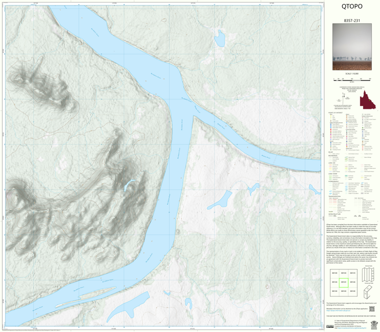 Latham (8357-231) Map by Department of Natural Resources and Mines ...