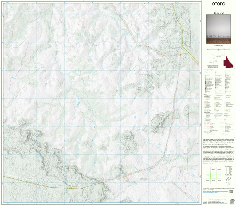 Lawton (8845-212) Map by Department of Natural Resources and Mines ...