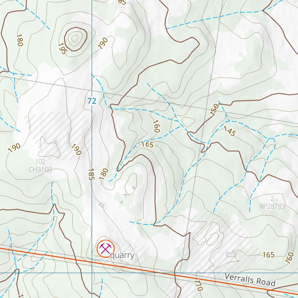 Limestone Ridges (9442-312) Map by Department of Natural Resources and ...