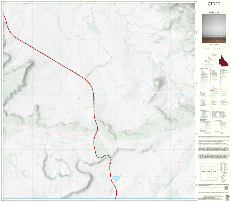 Malcolms Plains (8650-221) Map by Department of Natural Resources and ...