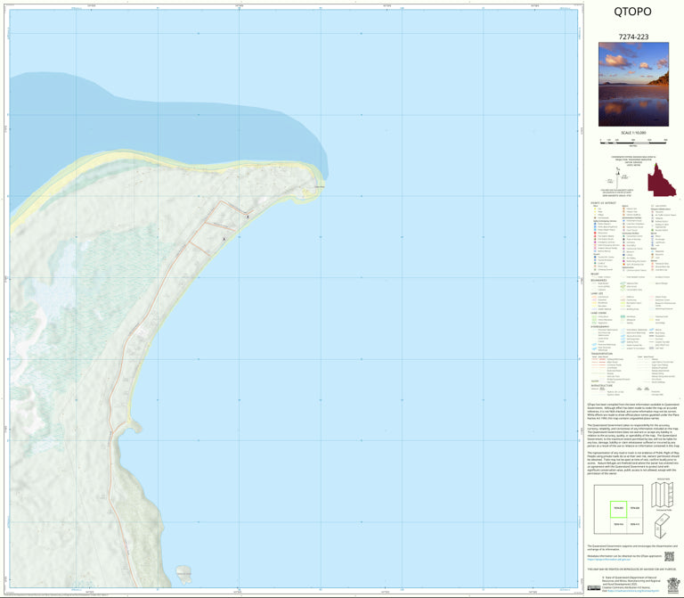 Mapoon (7274-223) Map by Department of Natural Resources and Mines ...