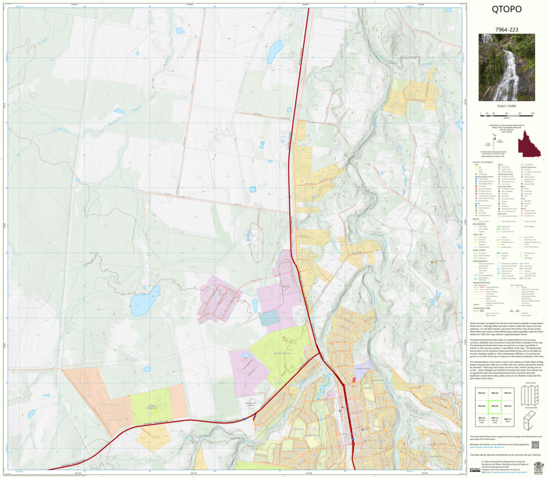 Mareeba (7964-223) Map by Department of Natural Resources and Mines ...
