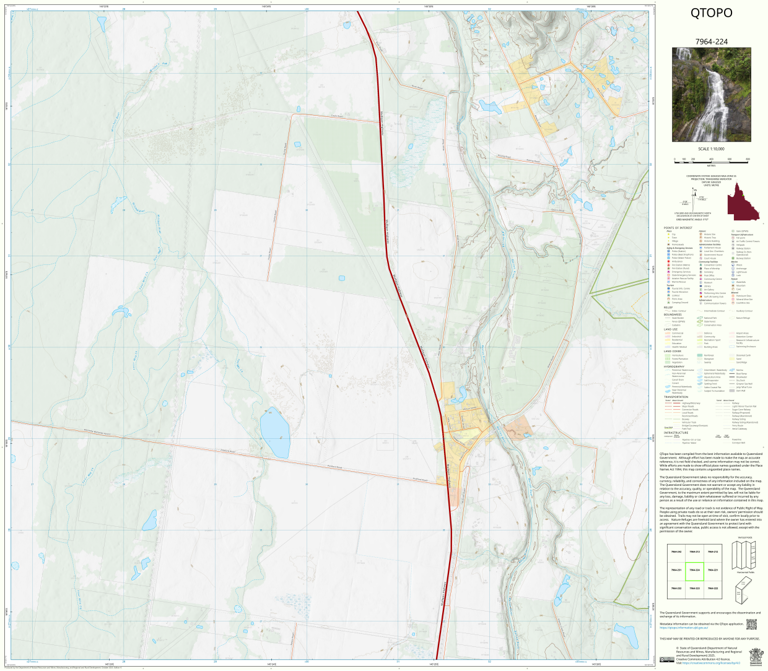 Mareeba (7964-224) Map by Department of Natural Resources and Mines ...