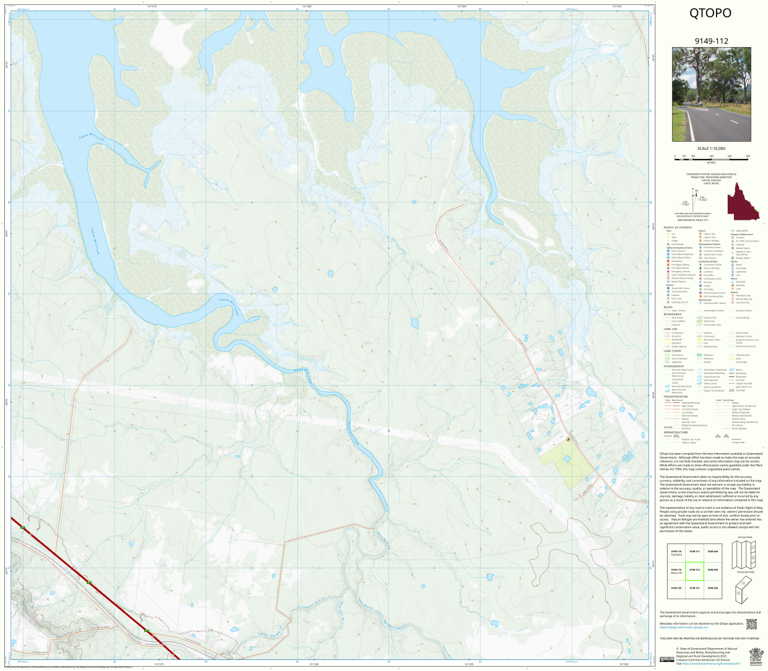 Mercy Hill (9149-112) Map by Department of Natural Resources and Mines ...
