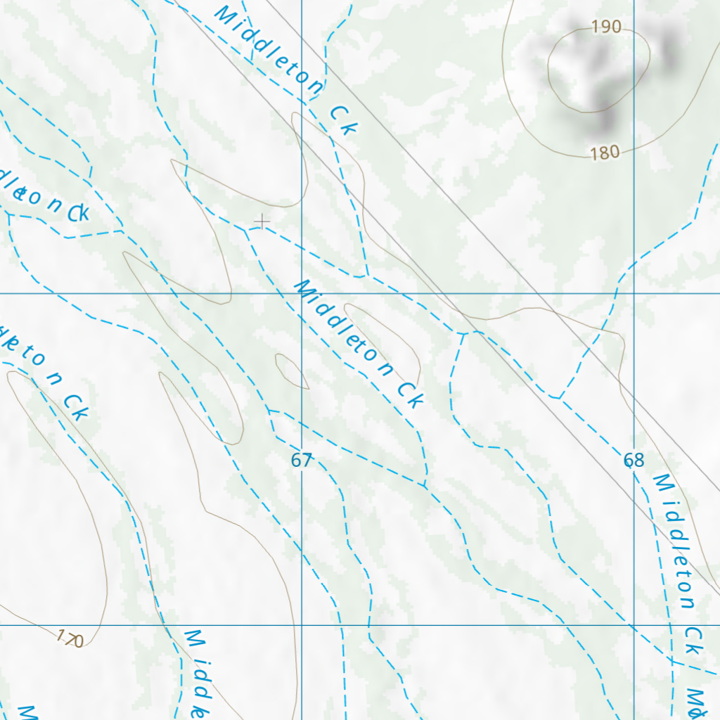 Middleton (7253-32) Map by Department of Natural Resources and Mines ...