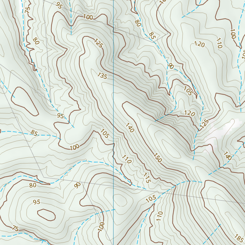 Mingo Falls (9247-243) Map by Department of Natural Resources and Mines ...