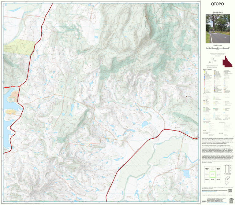 Mount Alford (9441-441) Map by Department of Natural Resources and ...