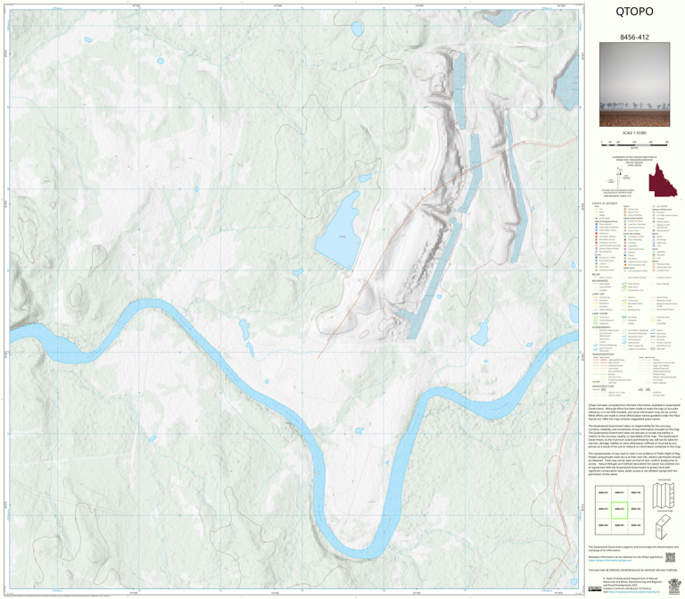 Mount Bella Vista (8456-412) Map by Department of Natural Resources and ...