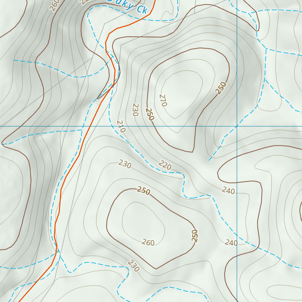 Mount Brian (9246-423) Map by Department of Natural Resources and Mines ...