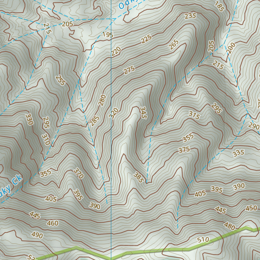 Mount Bridgman (8655-212) Map by Department of Natural Resources and ...